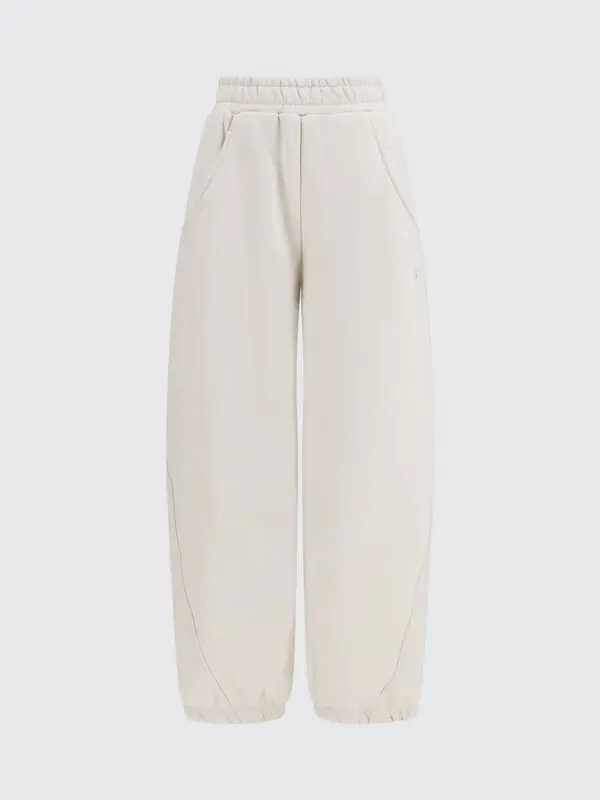 NEW BALANCE Jogging Trousers In Cotton Blend With A Wide Leg And High Waist