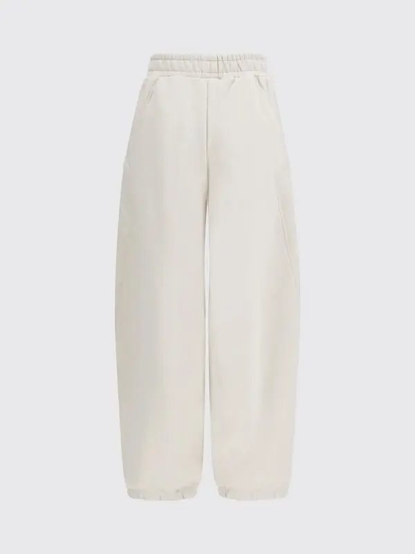 NEW BALANCE Jogging Trousers In Cotton Blend With A Wide Leg And High Waist