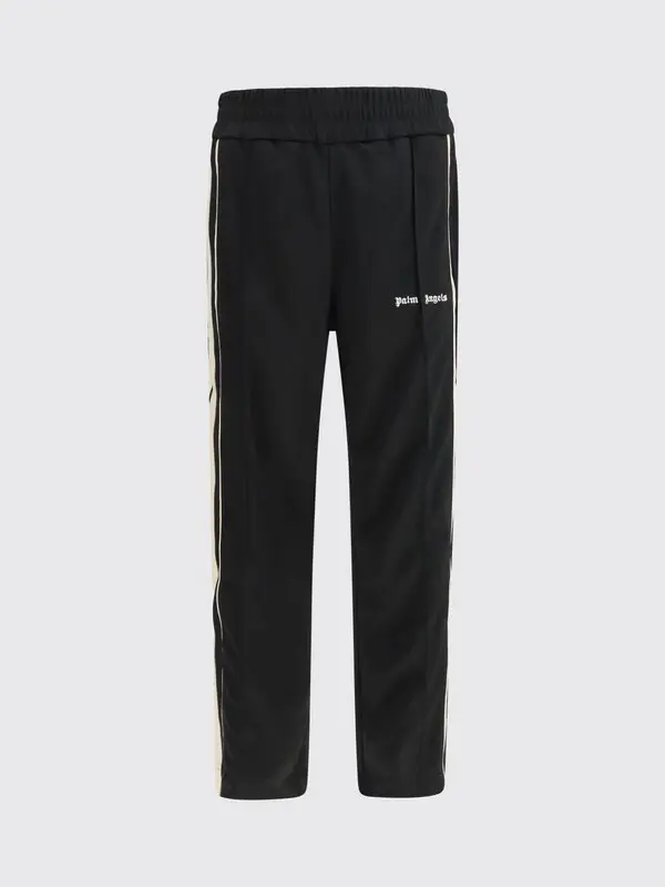 Palm Angels Contrast Embroidered Logo Technical Fabric Tracksuit Bottoms