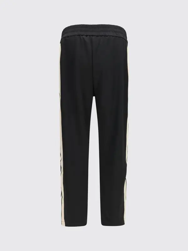 Palm Angels Contrast Embroidered Logo Technical Fabric Tracksuit Bottoms
