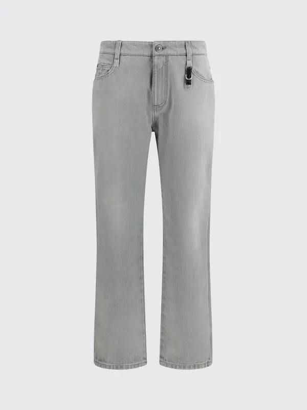 Ermanno Scervino Mid-rise Straight-leg Jeans In Denim With Keychain