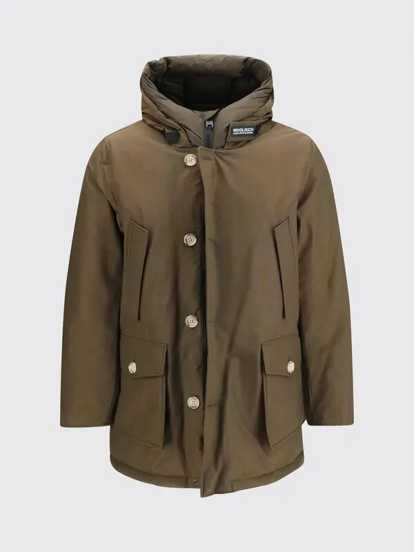 Woolrich Arctic Technical Fabric Parka With Padded Hood
