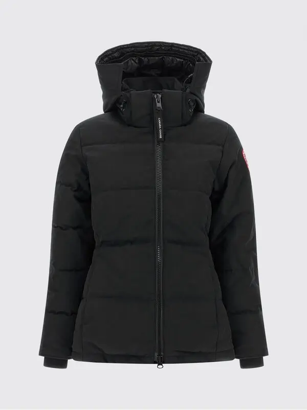 Canada Goose Chelsea Recycled Polyester Down Jacket With Hood - Black