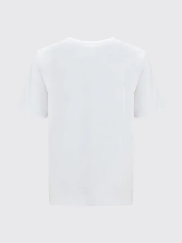Maison Kitsuné Cotton T-shirt With Contrasting Graphic Print