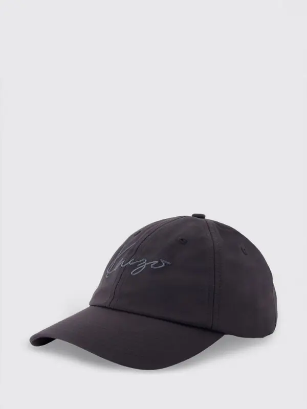 Kenzo Nylon Baseball Cap With Tone-on-tone Logo And Strap