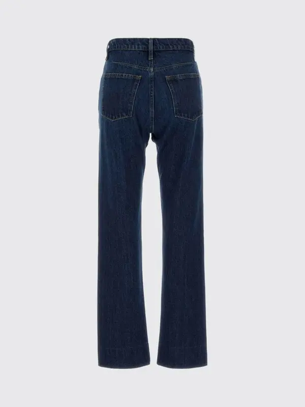 JIL SANDER High-waisted Straight Leg Jeans In Five-pocket - Denim
