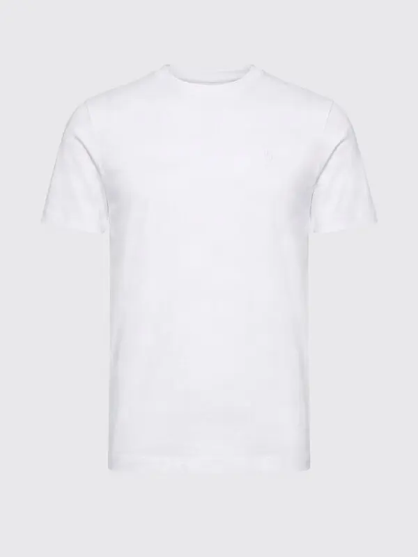 BOSS Cotton Crewneck Short-sleeve T-shirt With Regular Fit - White