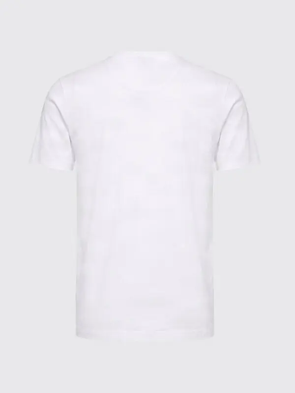 BOSS Cotton Crewneck Short-sleeve T-shirt With Regular Fit - White