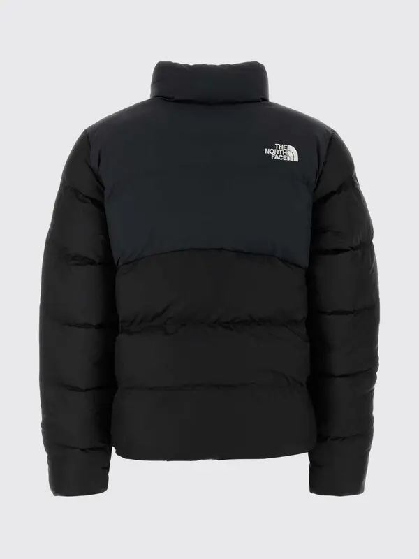 The North Face Water-repellent Cropped Puffer Jacket With Funnel Neck - Black
