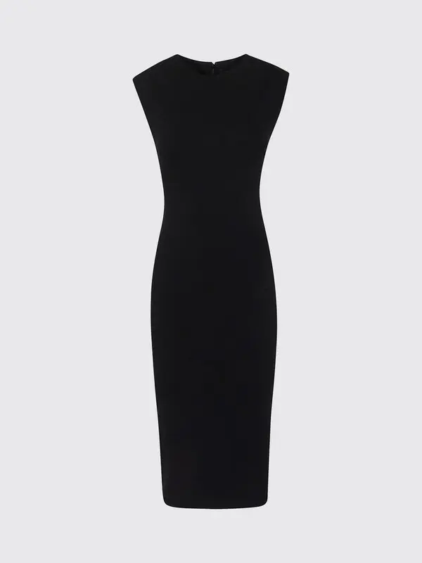 Jacquemus Sleeveless Slim-fit Midi Sheath Dress With A Crew Neckline