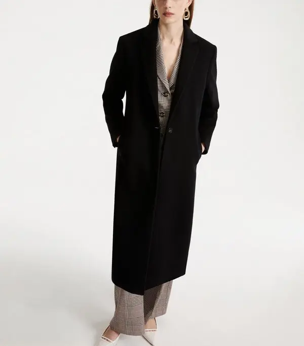 Marella Virgin Wool-cashmere Coat