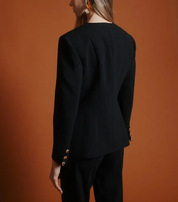 Marella Round-collar Blazer