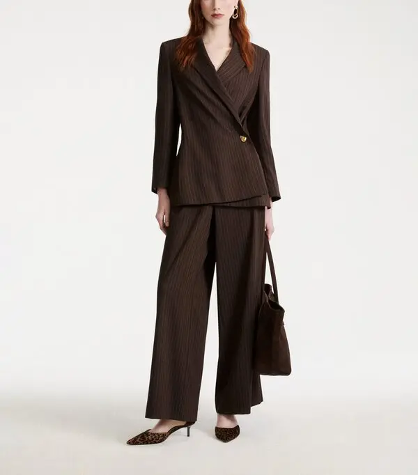Marella Virgin Wool-blend Blazer