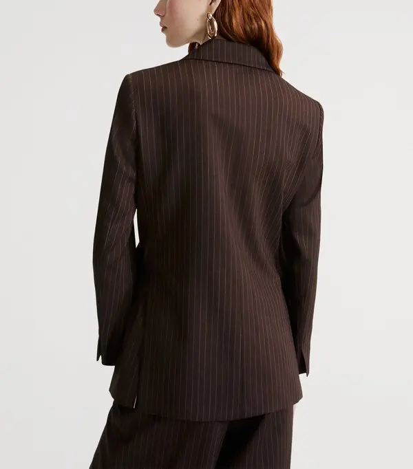 Marella Virgin Wool-blend Blazer