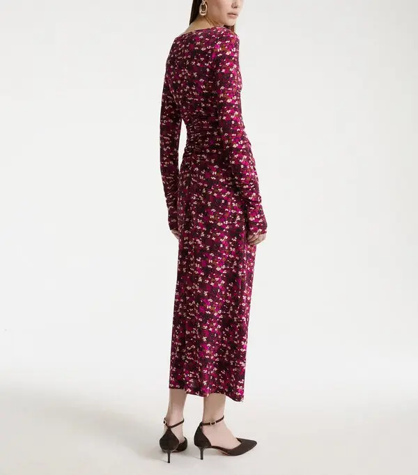 Marella Jersey Floral Maxi Dress