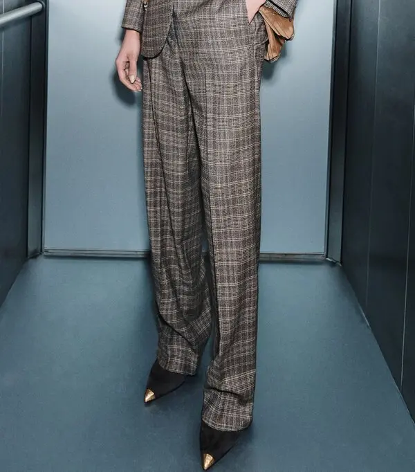 Marella Wool-blend Straight Trousers