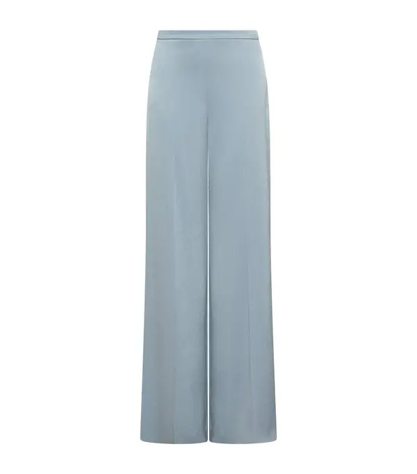 Marella Satin Wide-leg Trousers