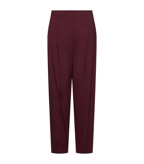 Marella Virgin Wool-blend Tailored Trousers