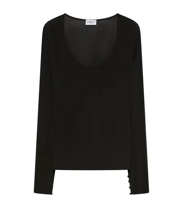 Marella Jersey Scoop-neck T-shirt