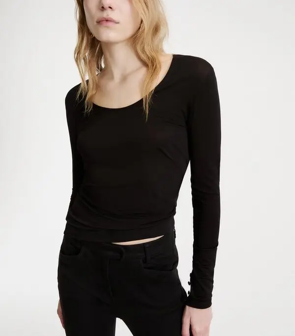 Marella Jersey Scoop-neck T-shirt