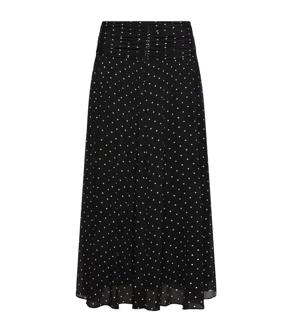 Marella Polka-dot Maxi Skirt