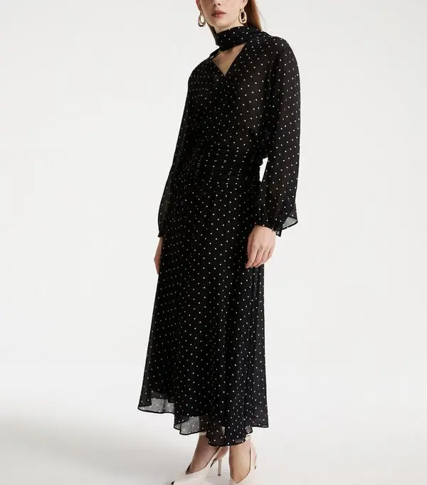 Marella Polka-dot Maxi Skirt
