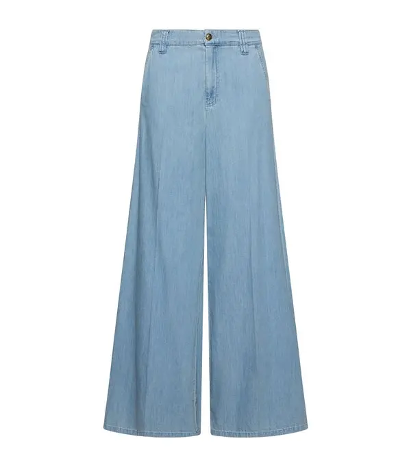 Marella Palazzo Mid-rise Wide-leg Jeans