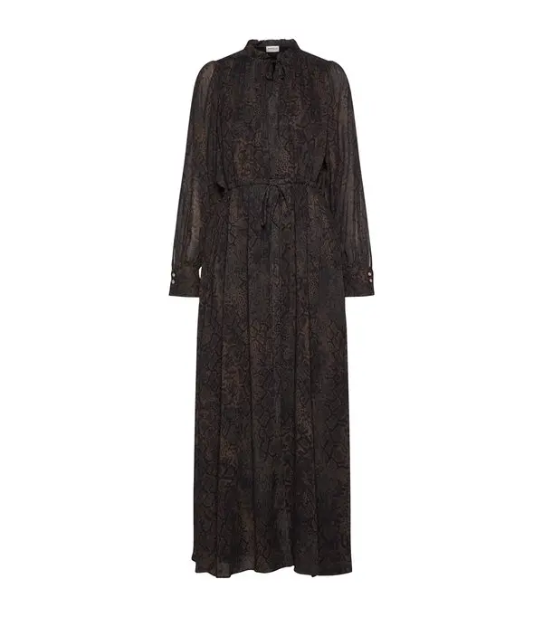 Marella Georgette Maxi Shirt Dress