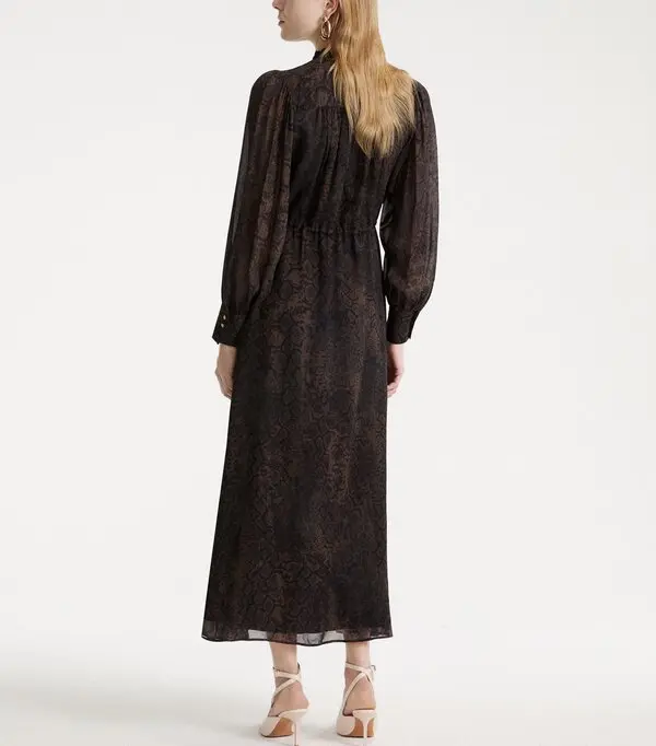 Marella Georgette Maxi Shirt Dress