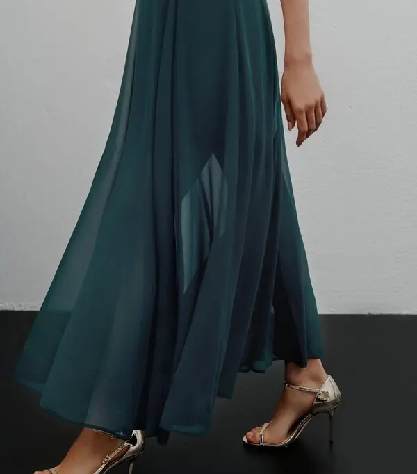 Marella Georgette Sleeveless Midi Dress