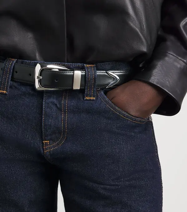 Khaite Leather Benny Belt