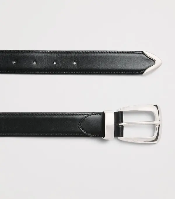 Khaite Leather Benny Belt