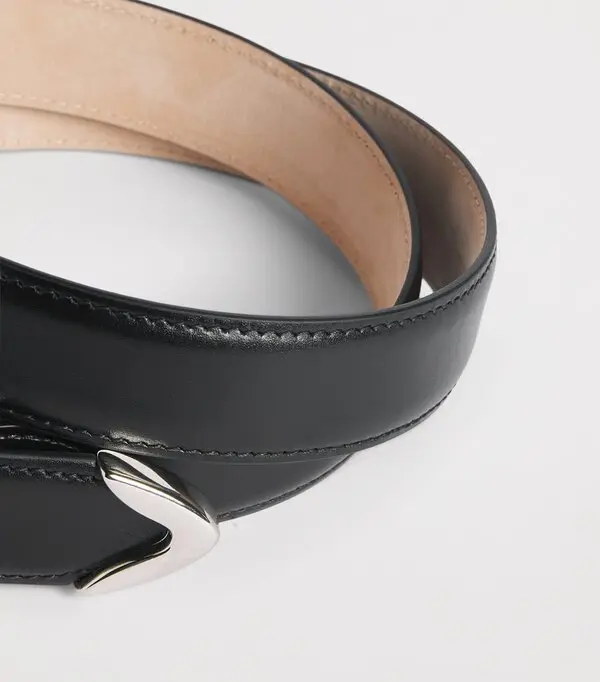 Khaite Leather Benny Belt
