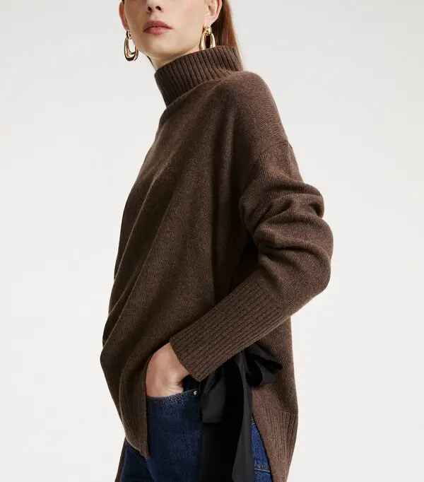 Marella Lace-detail Sweater
