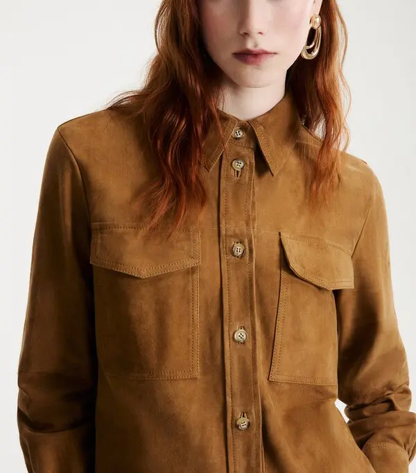 Marella Suede Overshirt