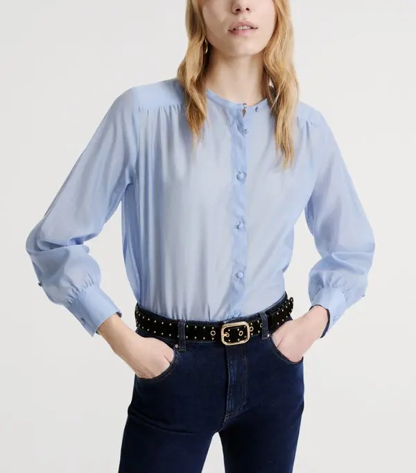 Marella Leather Studded Belt