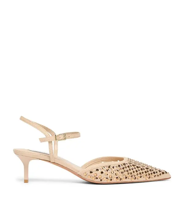 Marella Embellished Slingback Heels 50