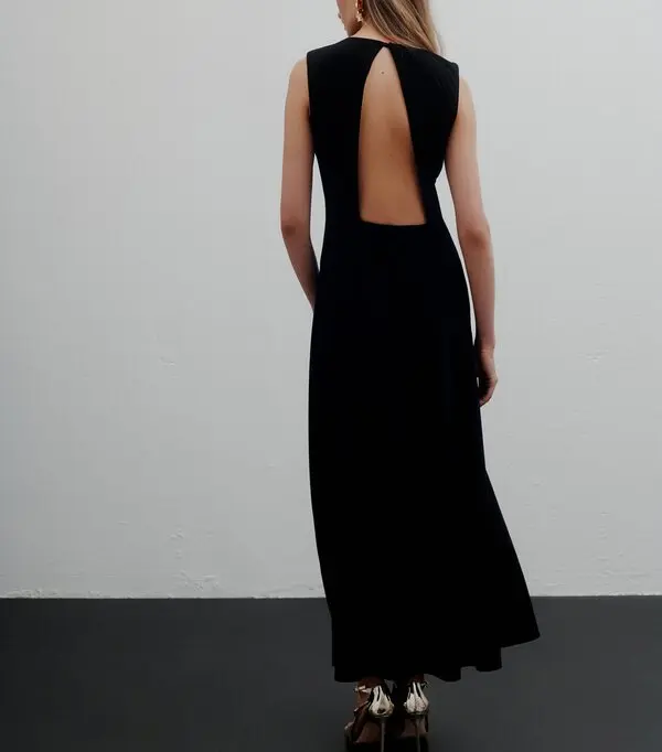 Marella Jersey Embellished Maxi Dress