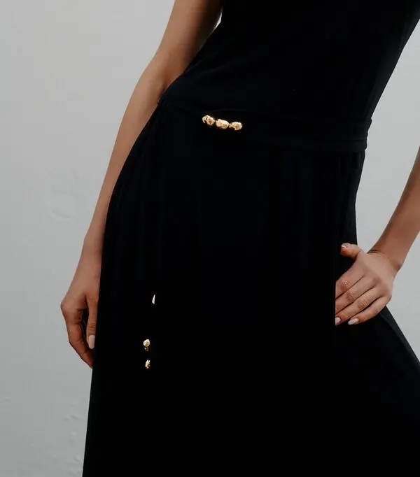 Marella Jersey Embellished Maxi Dress