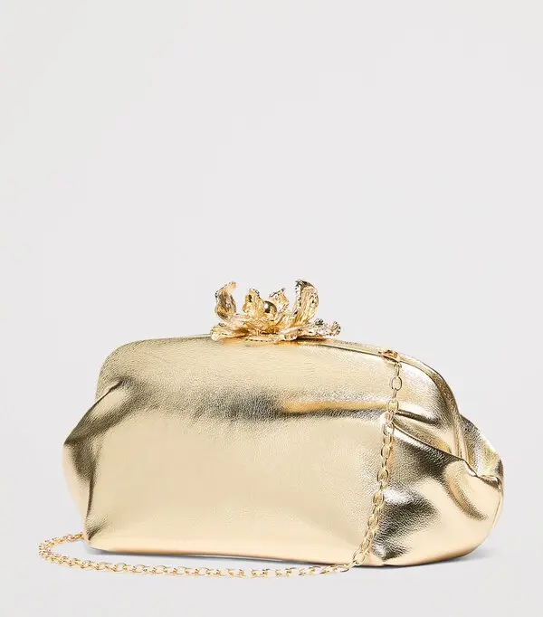 Marella Metallic Clutch Bag
