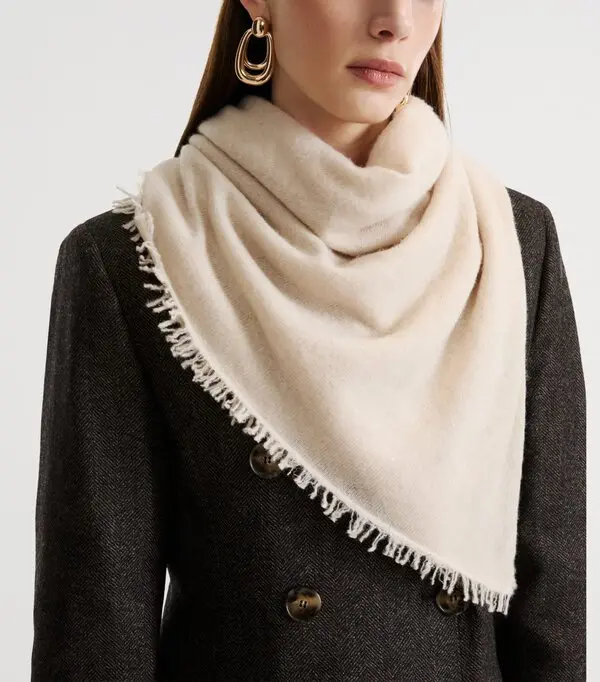 Marella Wool-cashmer-blend Scarf