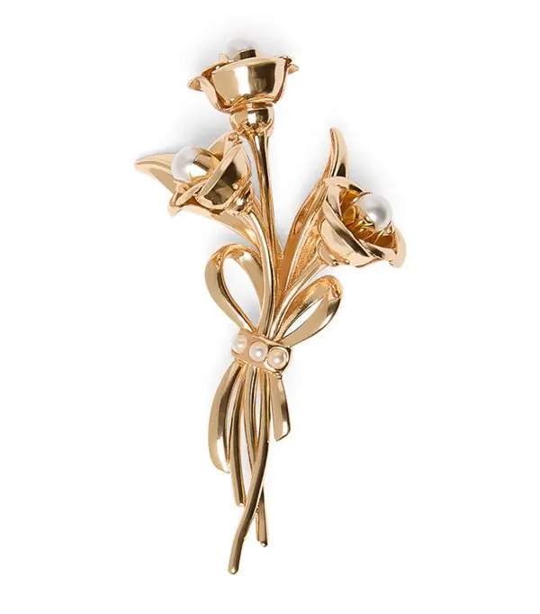 Marella Bouquet Brooch - Gold