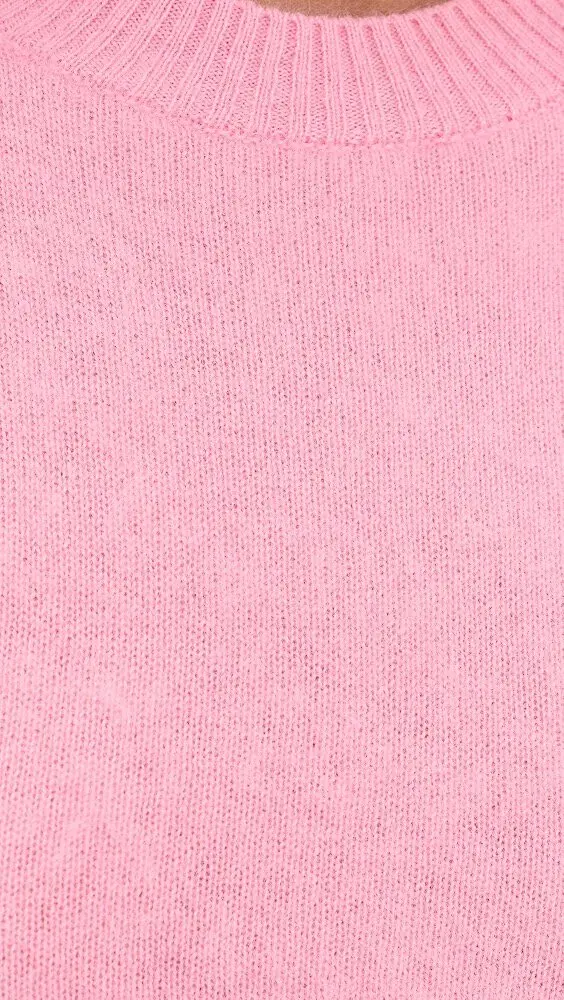 REFORMATION Darcy Brushed Cashmere Pullover - Taffy