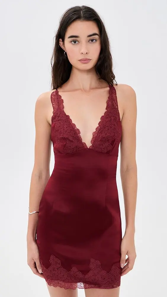 REFORMATION Cailen Silk Dress