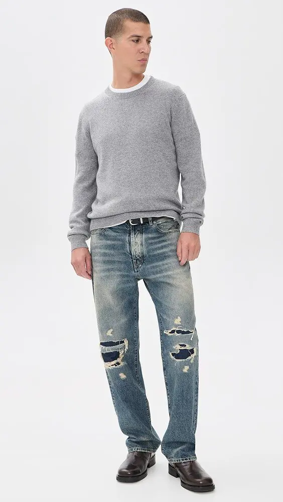 MAISON MARGIELA Distressed Denim Trousers