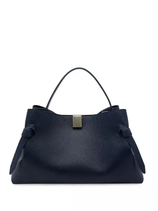 Yuzefi Gyoza Pebble-grain Leather Tote Bag | | Hn - Azul