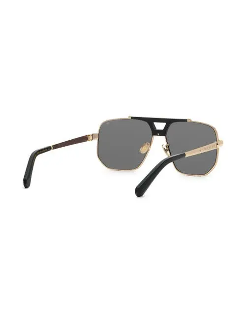 Philipp Plein Sunglasses Plein Royal - Gold+black
