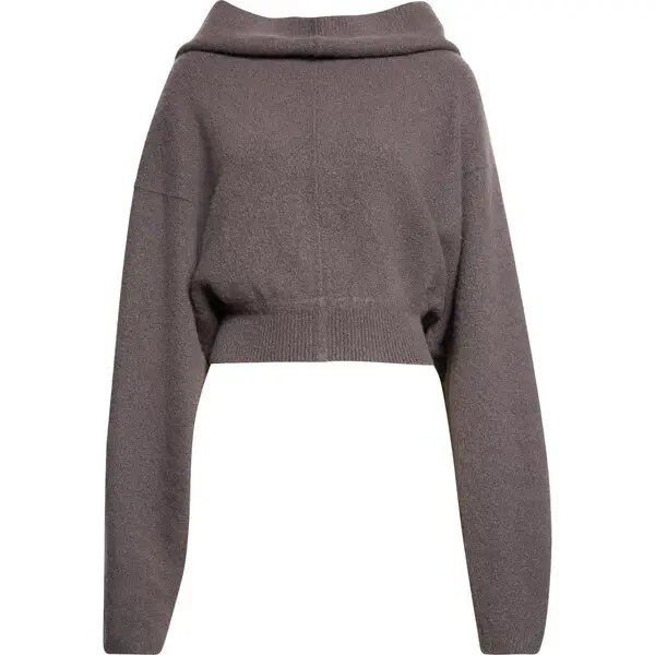 Rick Owens Hooded Cashmere Blend Pullover Sweater