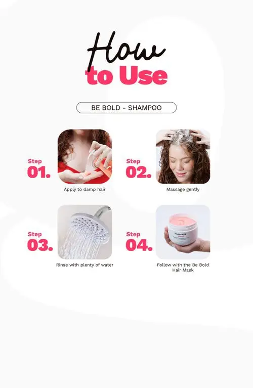 GINGER MILK NATURAL CARE Complete Hair Care Routine Set For All Hair Types