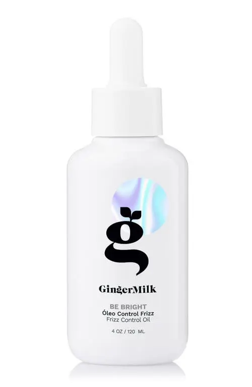 GINGER MILK NATURAL CARE Anti Frizz Smoothing Hair Oil For Dull Hair - None